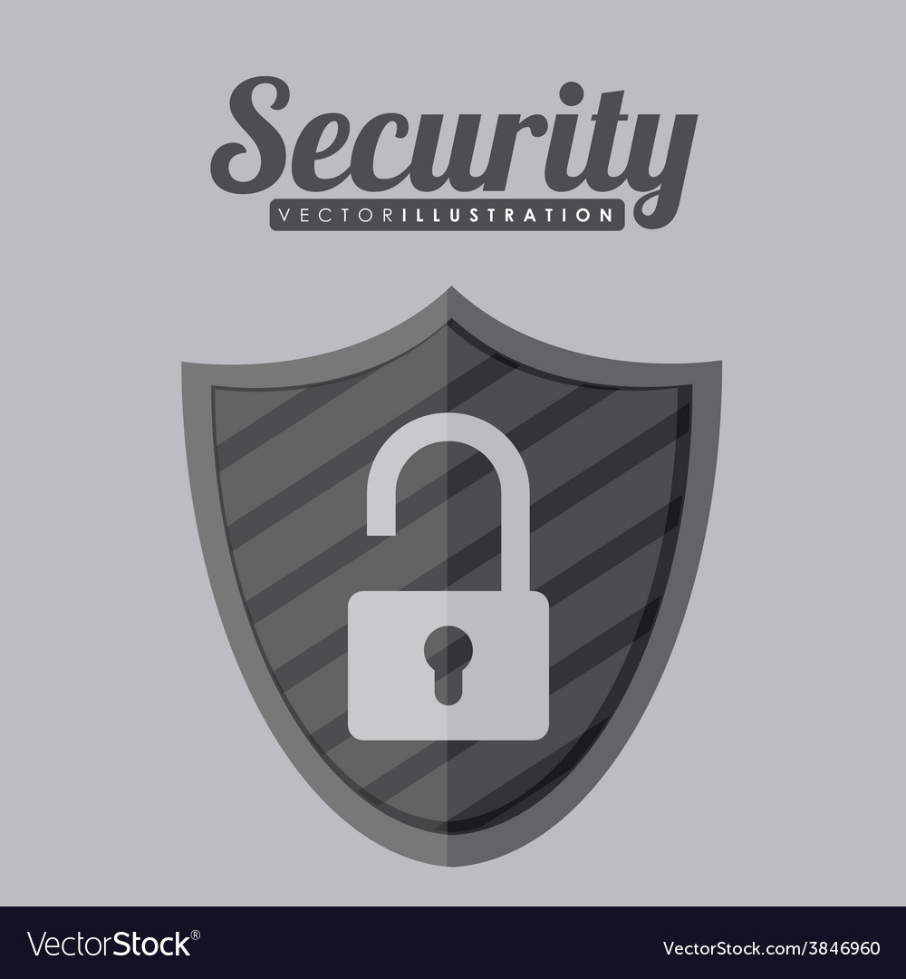 Security design Royalty Free Vector Image - VectorStock