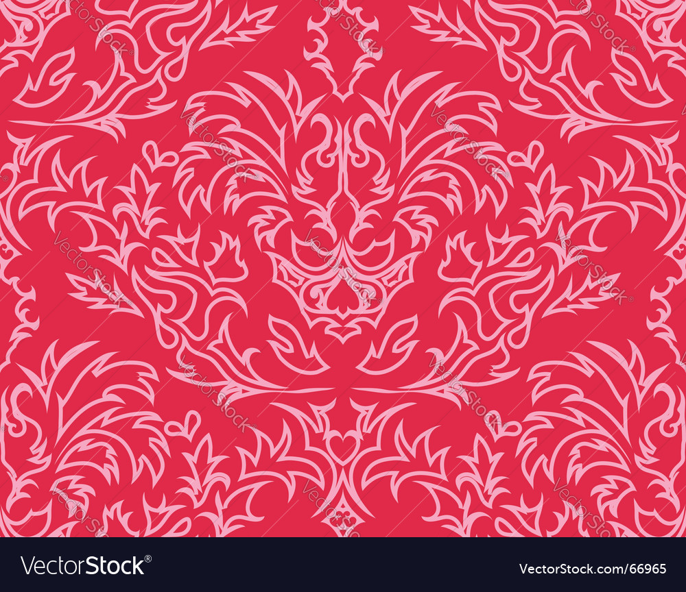 Damask background Royalty Free Vector Image - VectorStock