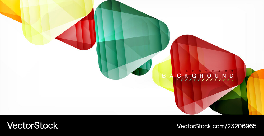 Geometric abstract background triangles Royalty Free Vector