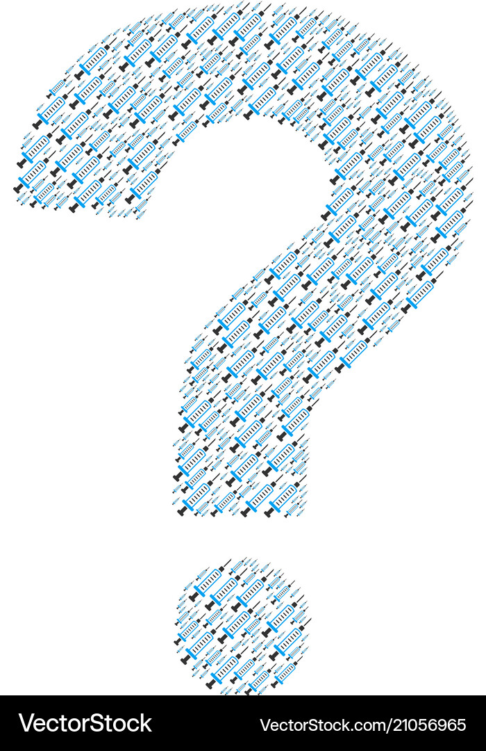 Help shape of syringe icons Royalty Free Vector Image