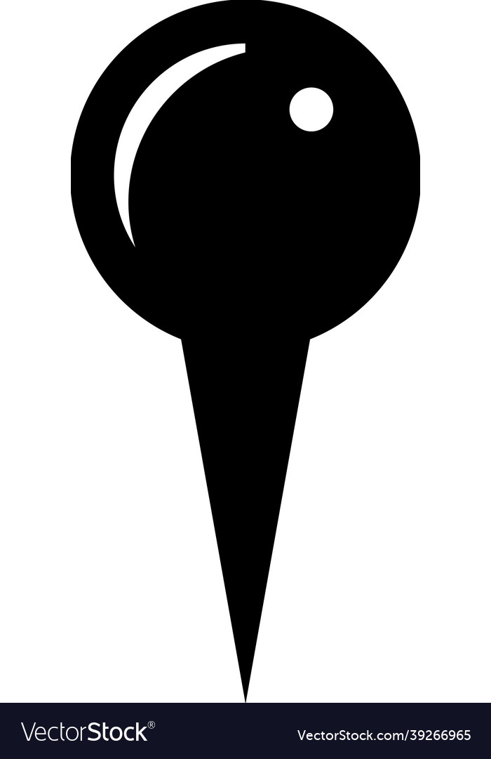 Pushpin Royalty Free Vector Image - VectorStock