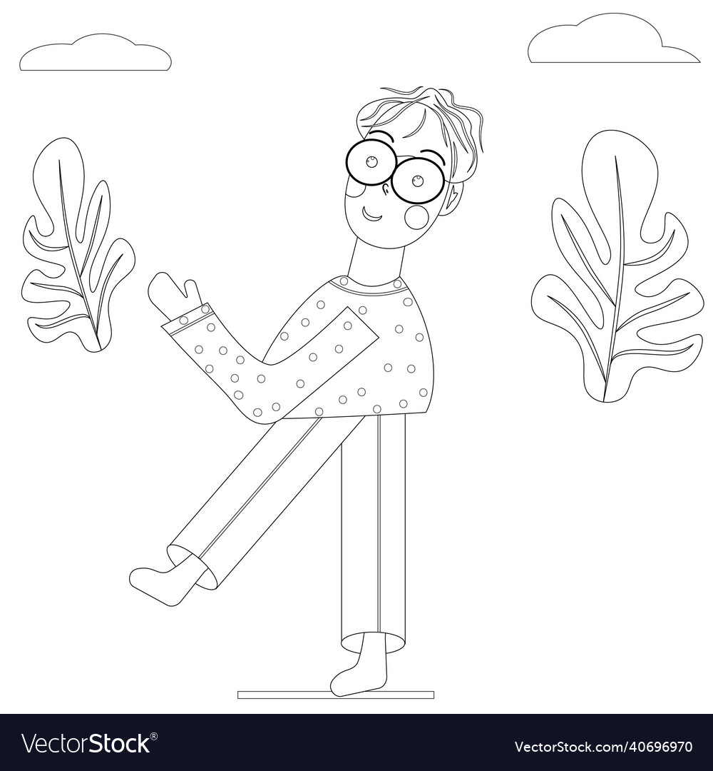 Character Royalty Free Vector Image - VectorStock