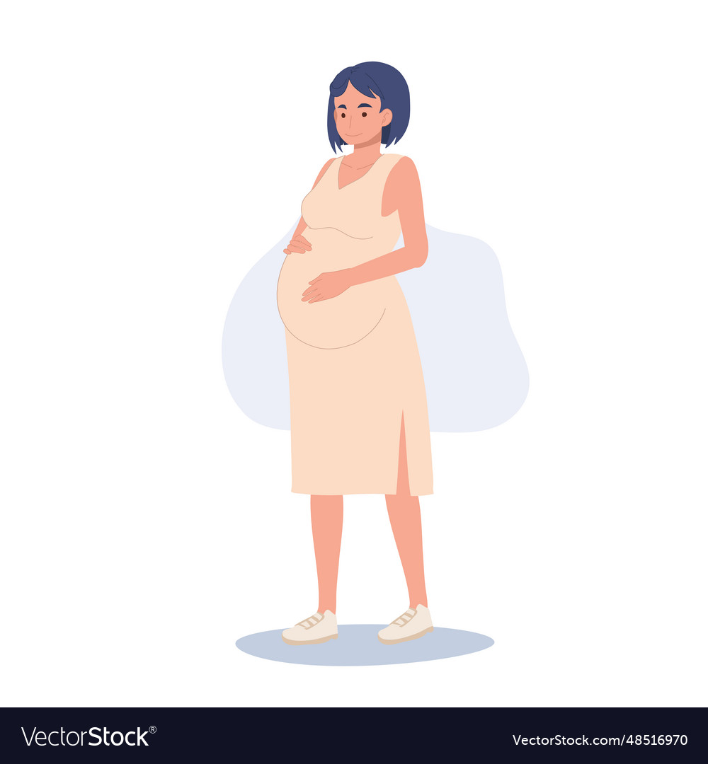 Pregnancy concept expecting mothers love Vector Image Pregnancy concept expecting mothers love Vector Image