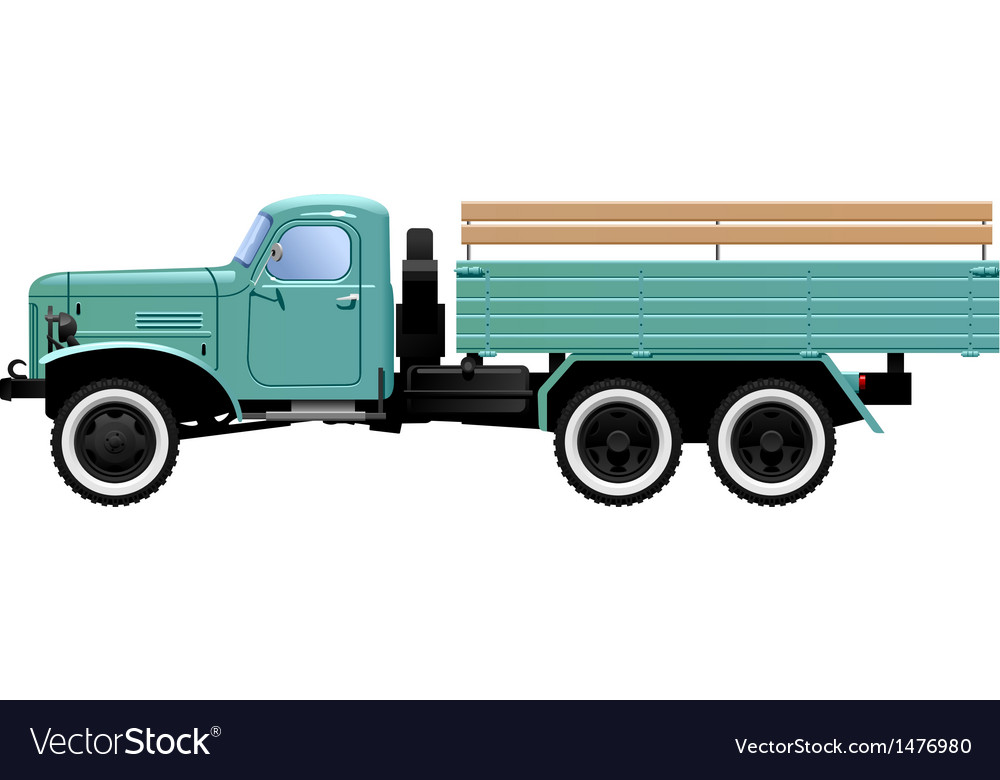 Lorry Royalty Free Vector Image - VectorStock