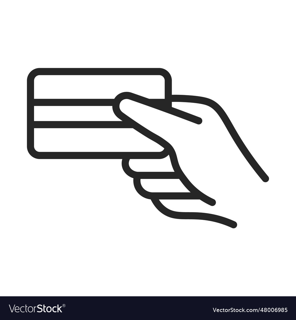 Nfc technology hand holding phone contactless Vector Image Nfc technology hand holding phone contactless Vector Image