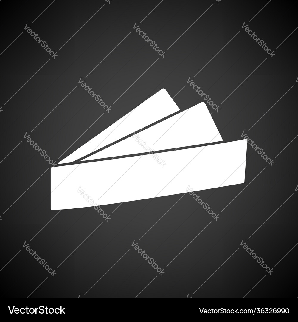 Business handkerchief icon Royalty Free Vector Image