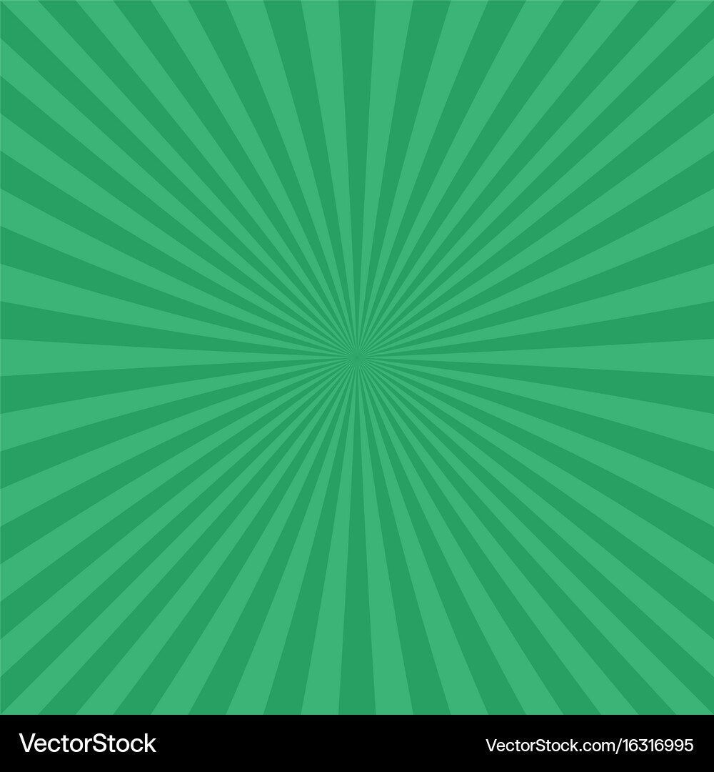 Abstract ray burst background from radial stripes Vector Image