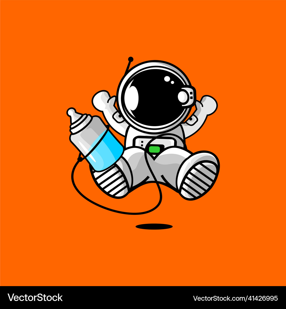 Astronaut kid Royalty Free Vector Image - VectorStock