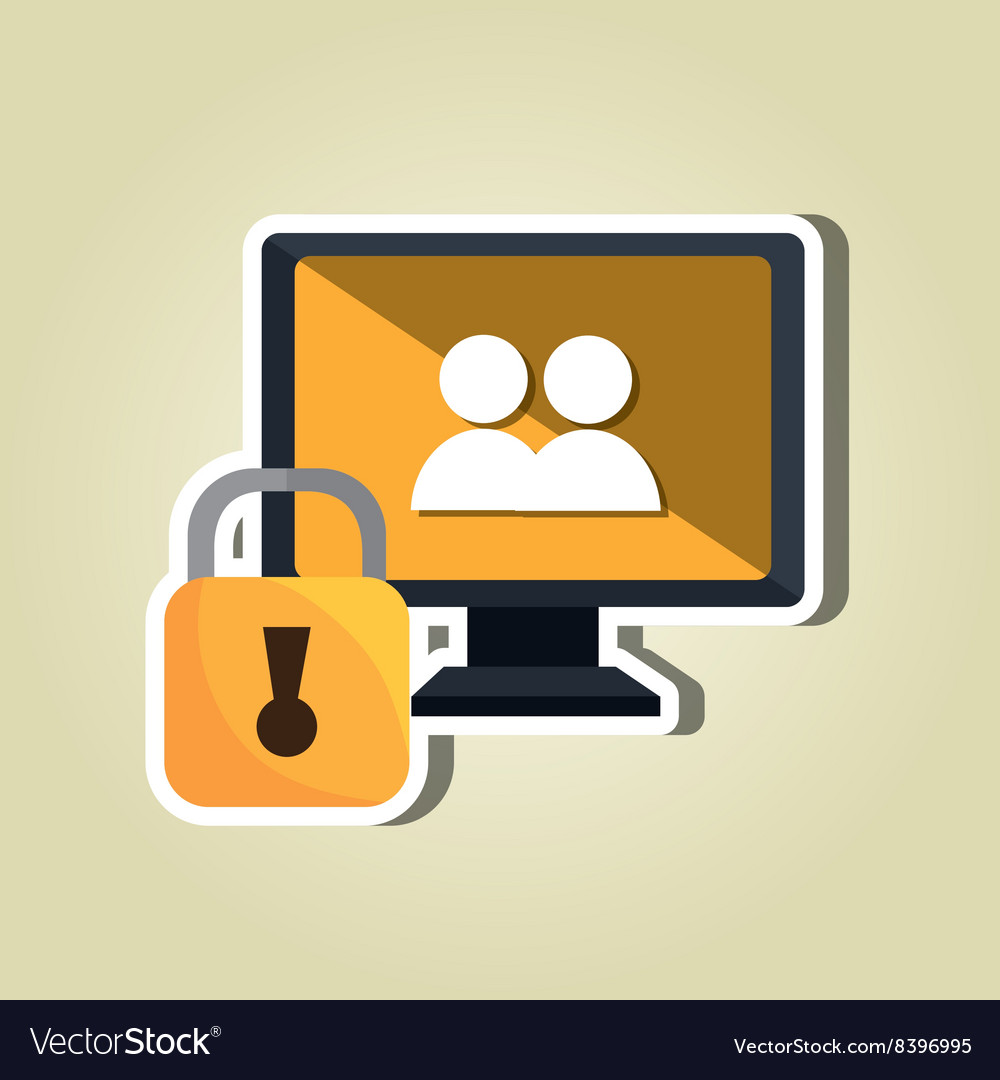 Computer technology design Royalty Free Vector Image