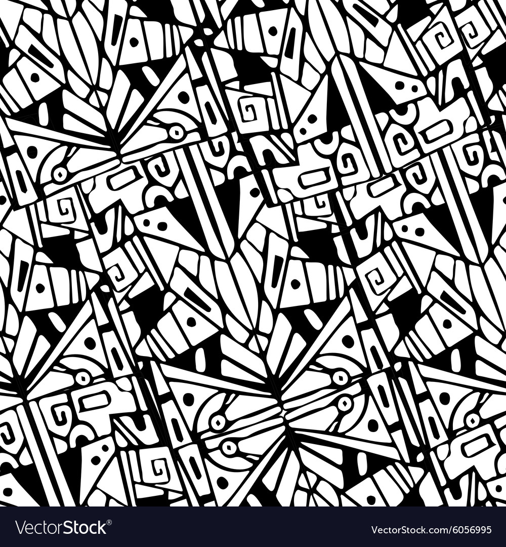 Geometric Hipster Retro Background With Place Vector Image