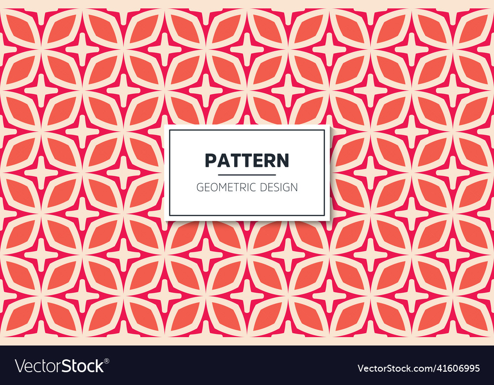 Geometric simple seamless pattern with colorful Vector Image
