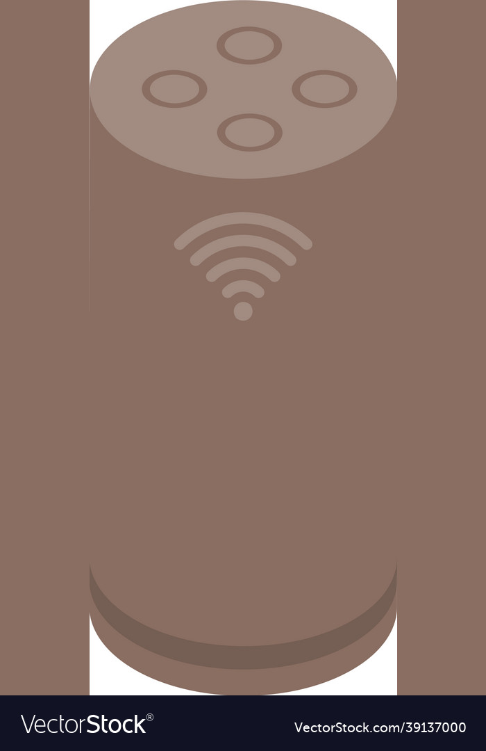 Echo input device Royalty Free Vector Image - VectorStock