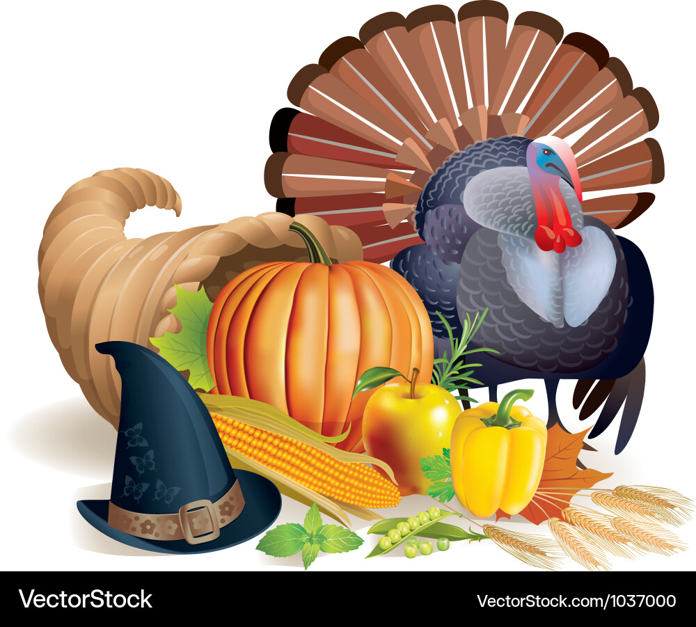 Feast of thanksgiving Royalty Free Vector Image
