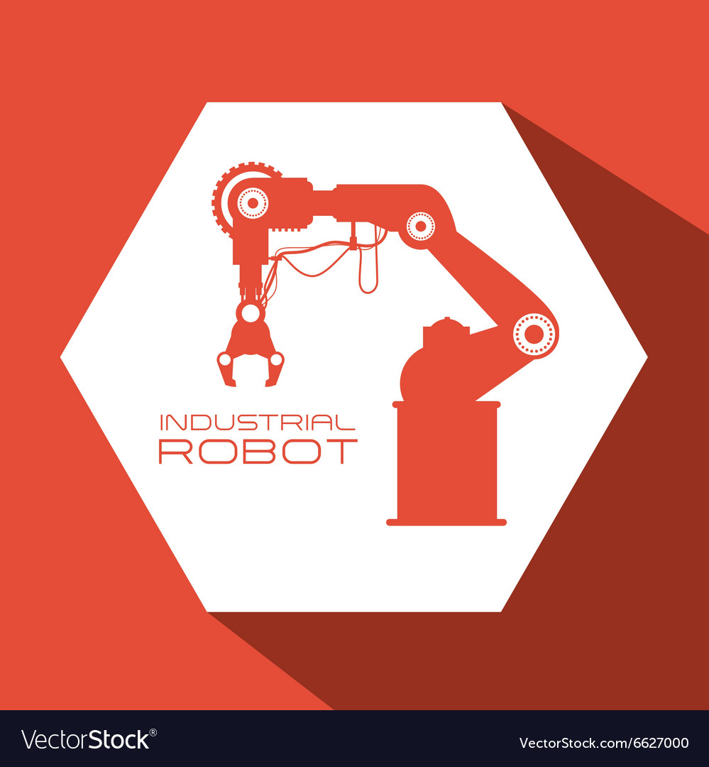 Robot and technology design Royalty Free Vector Image