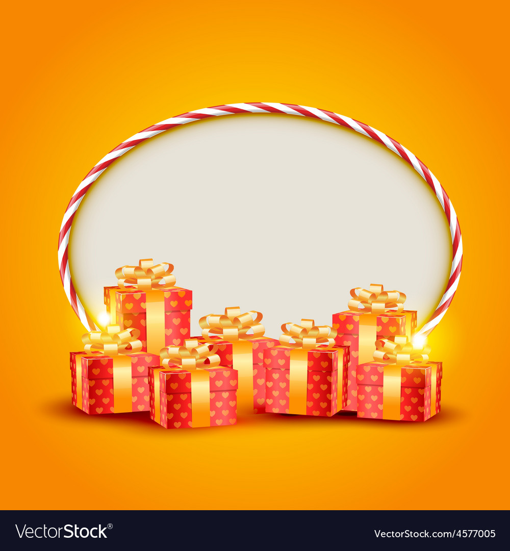 Gift box Royalty Free Vector Image - VectorStock