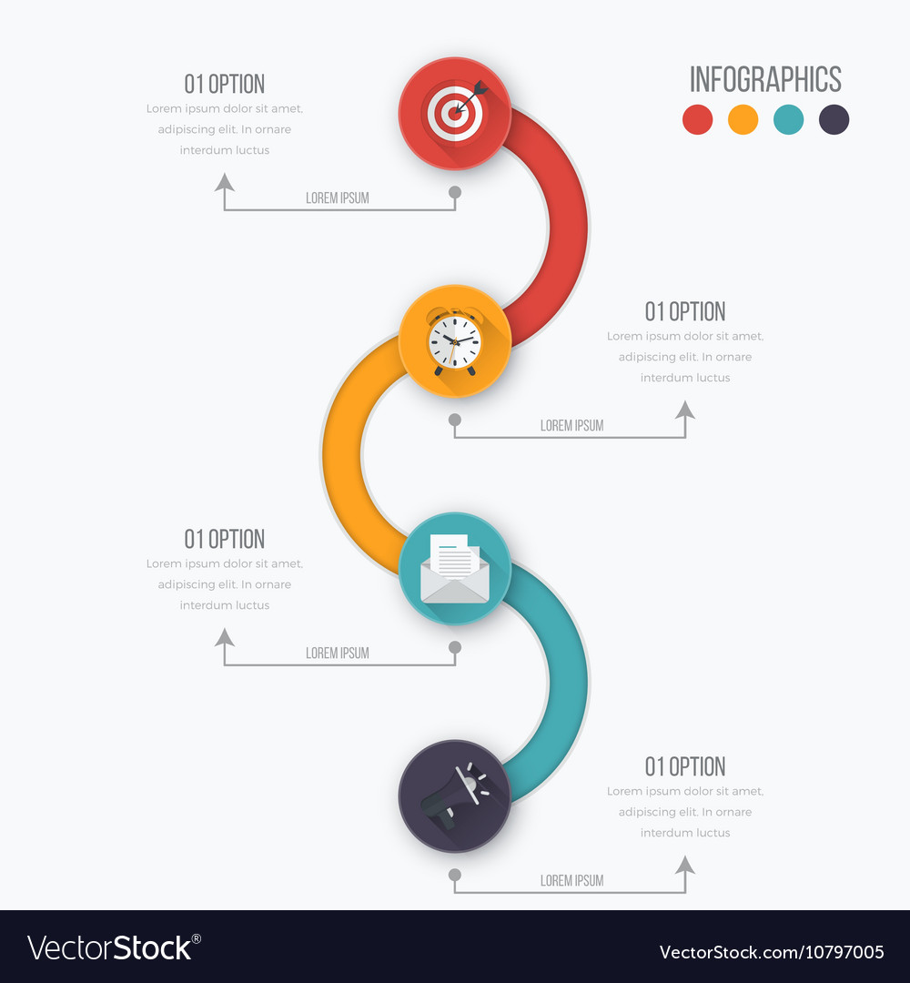 Infographic Royalty Free Vector Image - VectorStock
