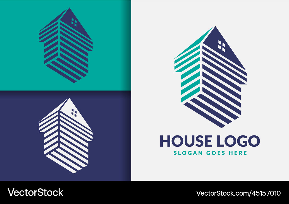 3d House Logo