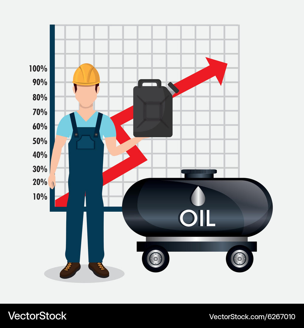 Fuel prices economy design Royalty Free Vector Image