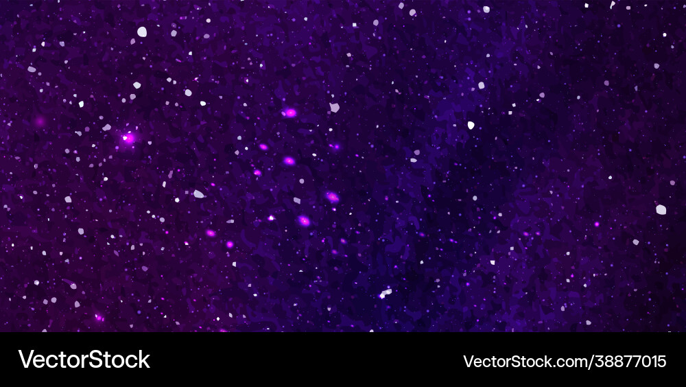 Cosmic beautiful colorful space background Vector Image