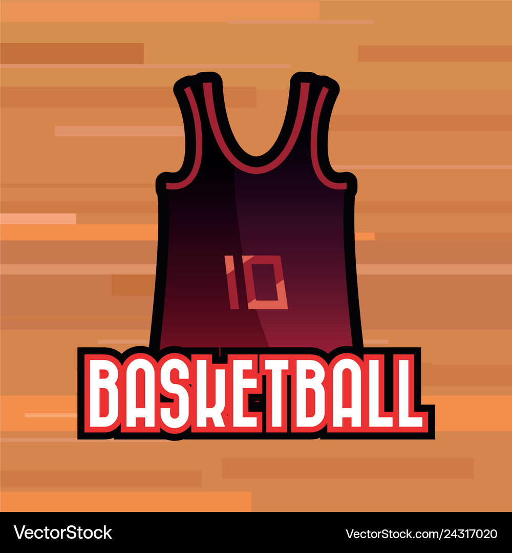 Basketball sport design Royalty Free Vector Image
