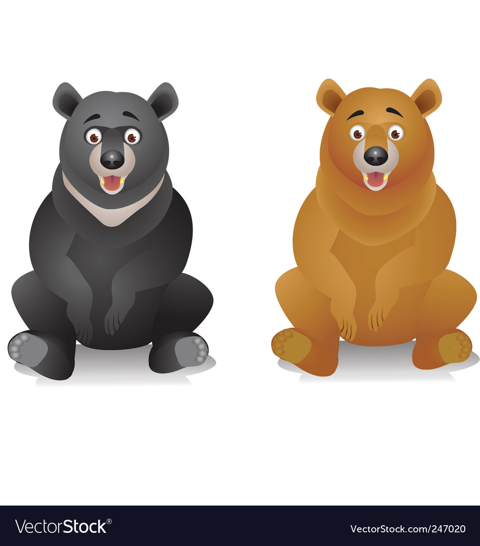 Bear Royalty Free Vector Image - VectorStock
