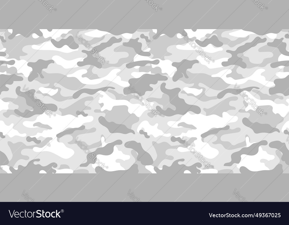 Arctic camouflage pattern for army Royalty Free Vector Image