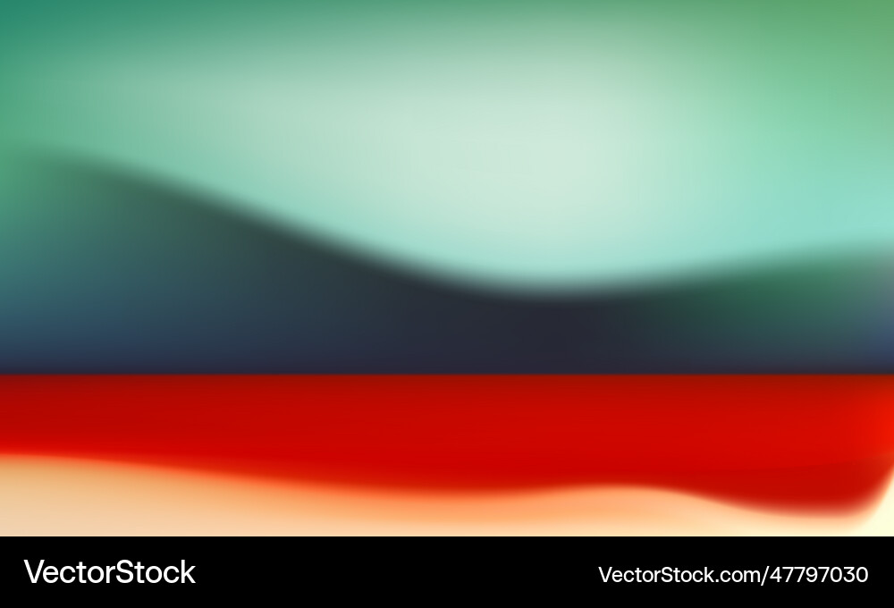 Abstract landscape in minimalism style Royalty Free Vector