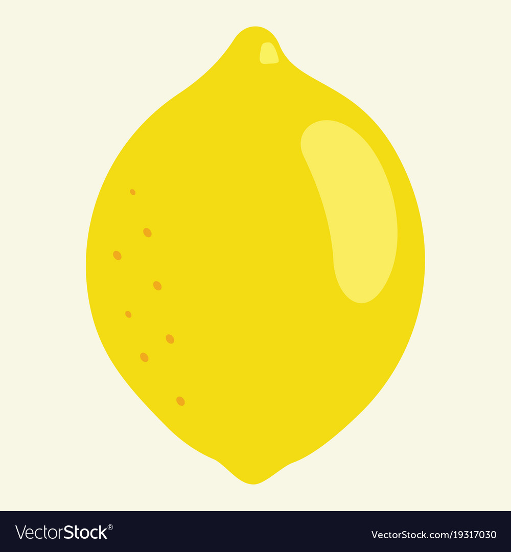 Lemon Royalty Free Vector Image - VectorStock