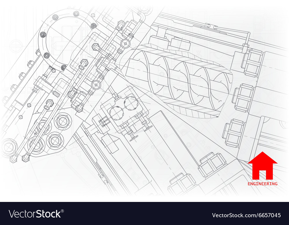 Architect background Royalty Free Vector Image