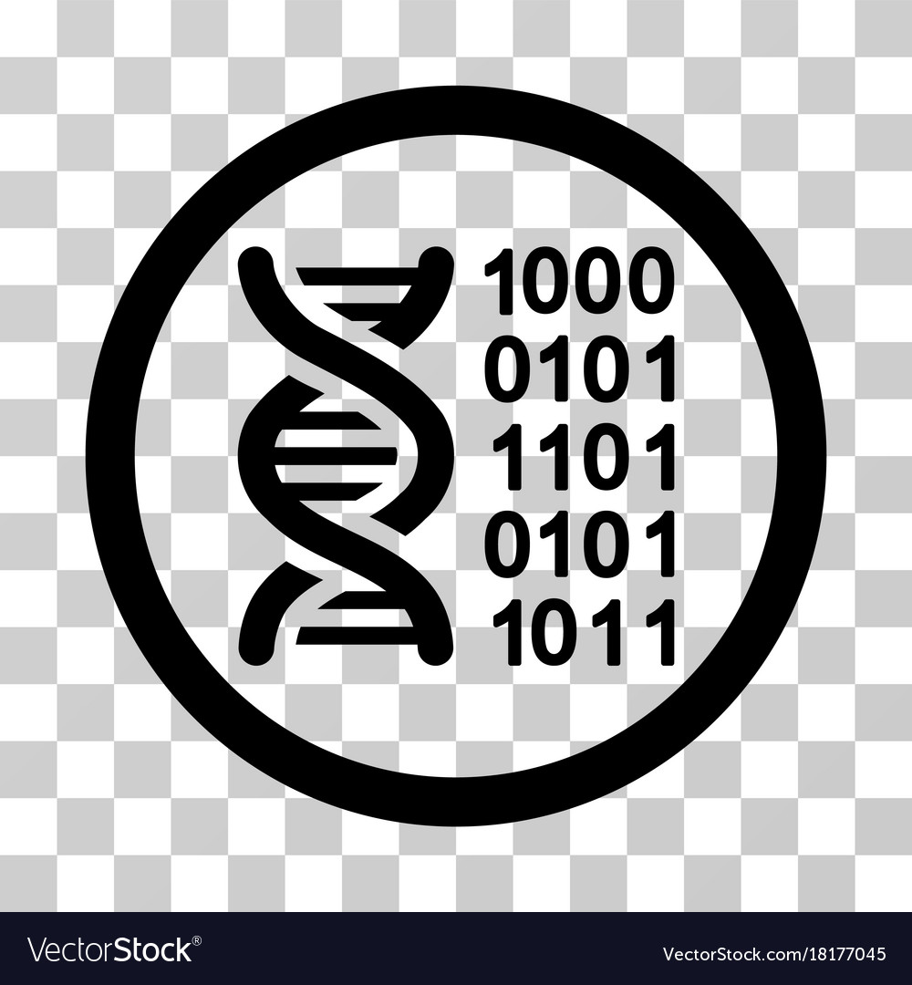Genetical code icon Royalty Free Vector Image - VectorStock