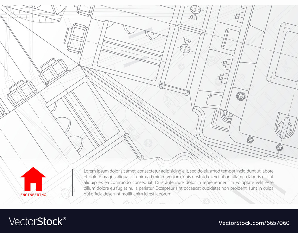 Architect background Royalty Free Vector Image