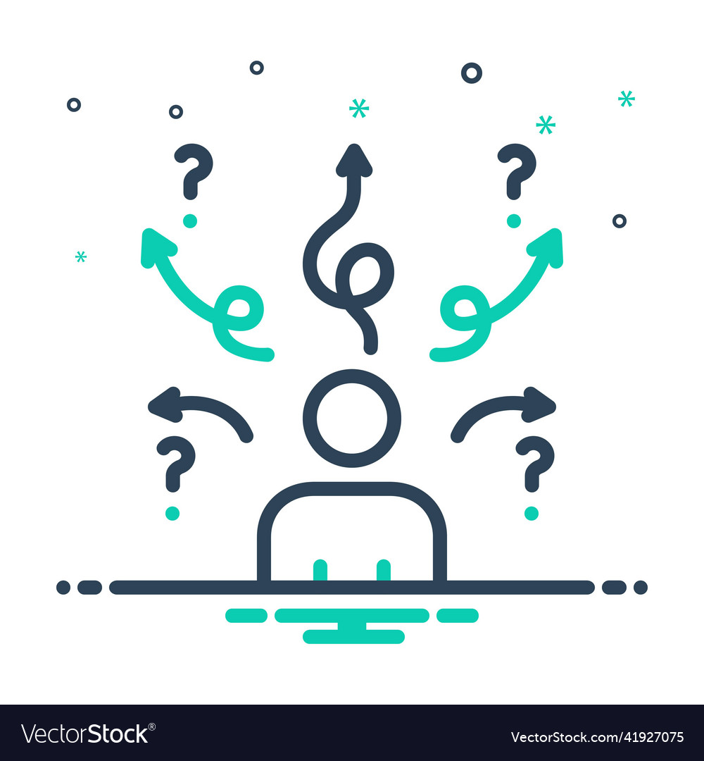 Consideration Royalty Free Vector Image - VectorStock