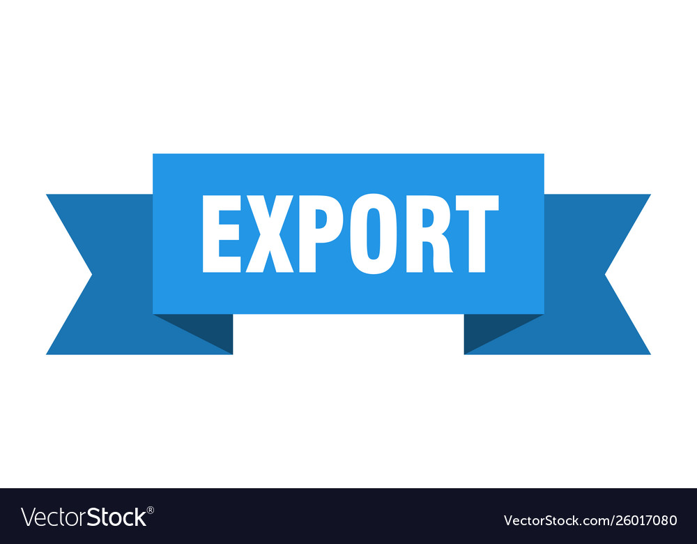 Export Royalty Free Vector Image - VectorStock