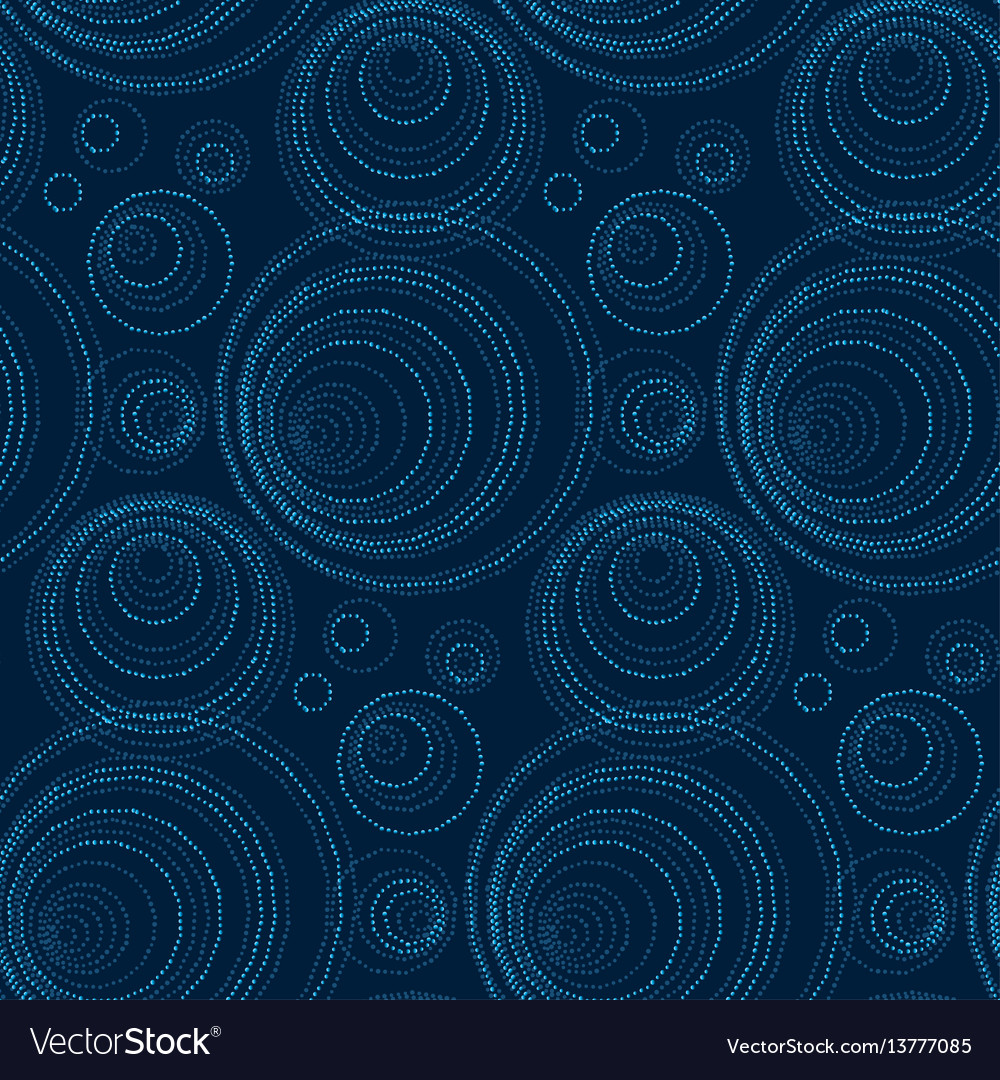 Luxury abstract seamless pattern modern dot Vector Image