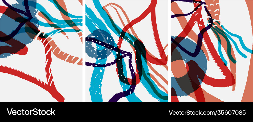 Social media abstract backgrounds abstract hand Vector Image