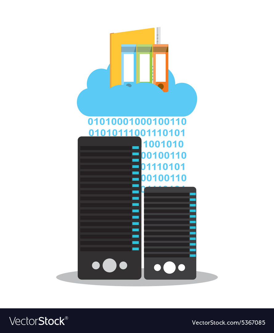 Storage concept Royalty Free Vector Image - VectorStock