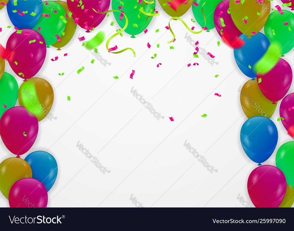 Printable Birthday Balloons