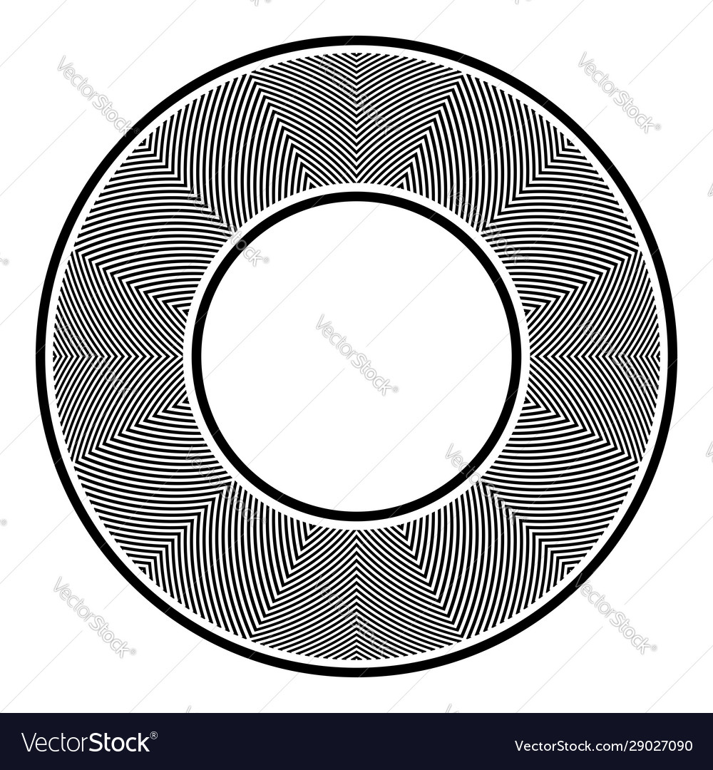 Circle design element Royalty Free Vector Image