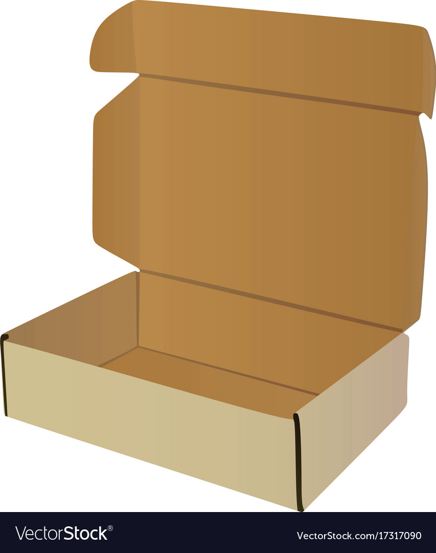 Open box Royalty Free Vector Image - VectorStock