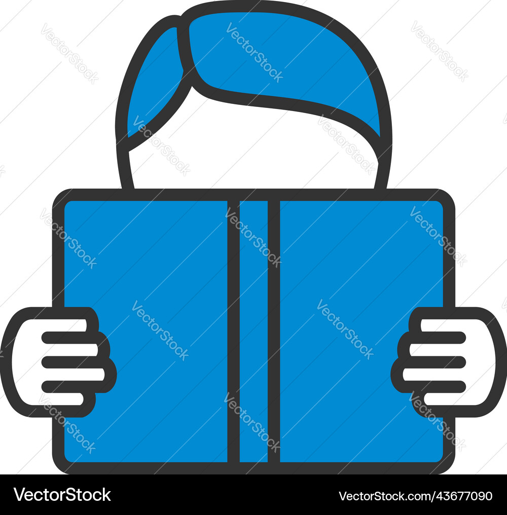School microscope icon Royalty Free Vector Image