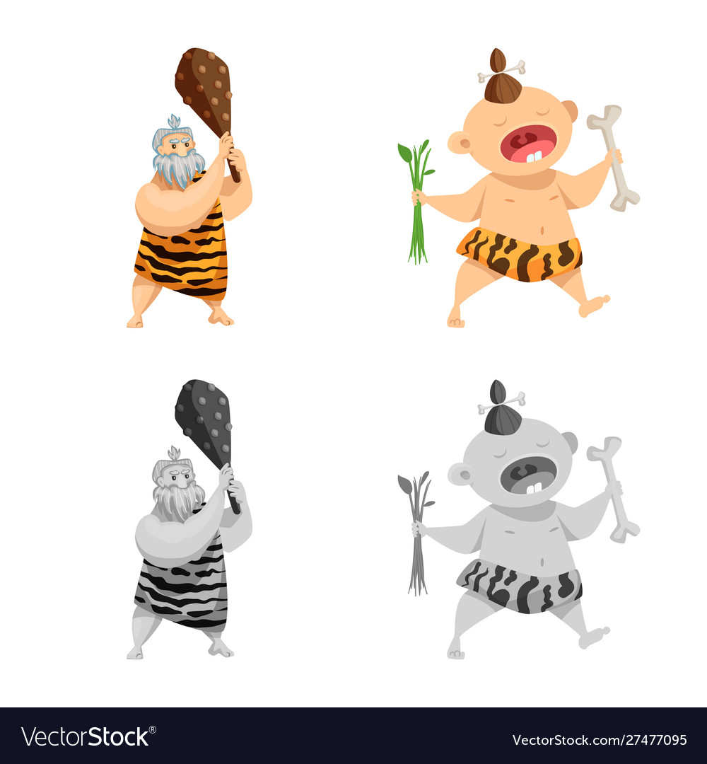 Isolated Object Evolution And Prehistory Symbol Vector Image 2986