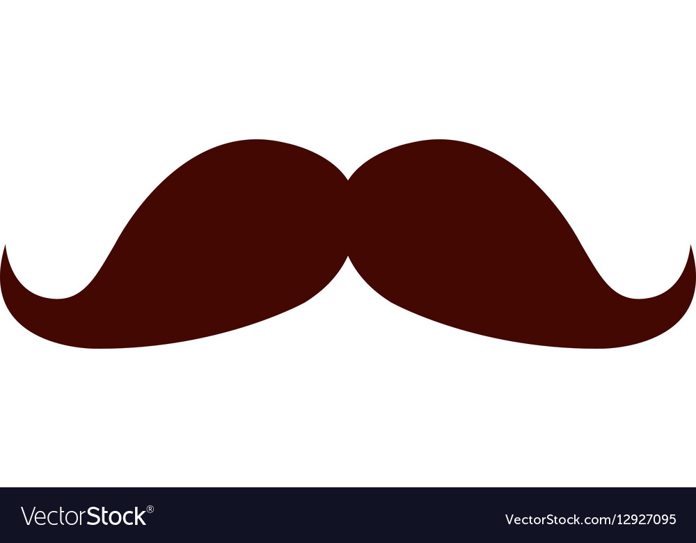 Mustache Father Day Card Royalty Free Vector Image