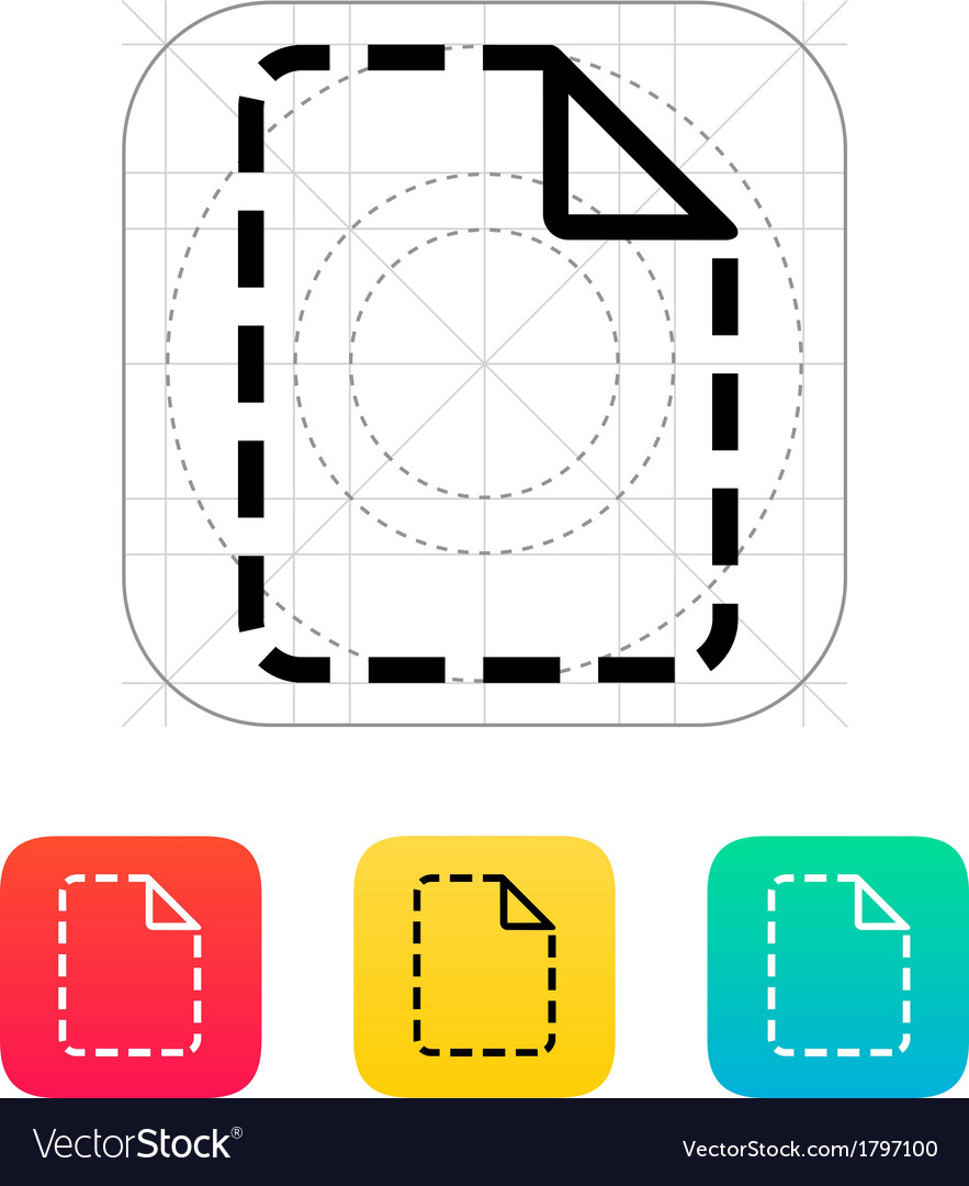 Fehlendes Dateisymbol Lizenzfreies Vektorbild - VectorStock