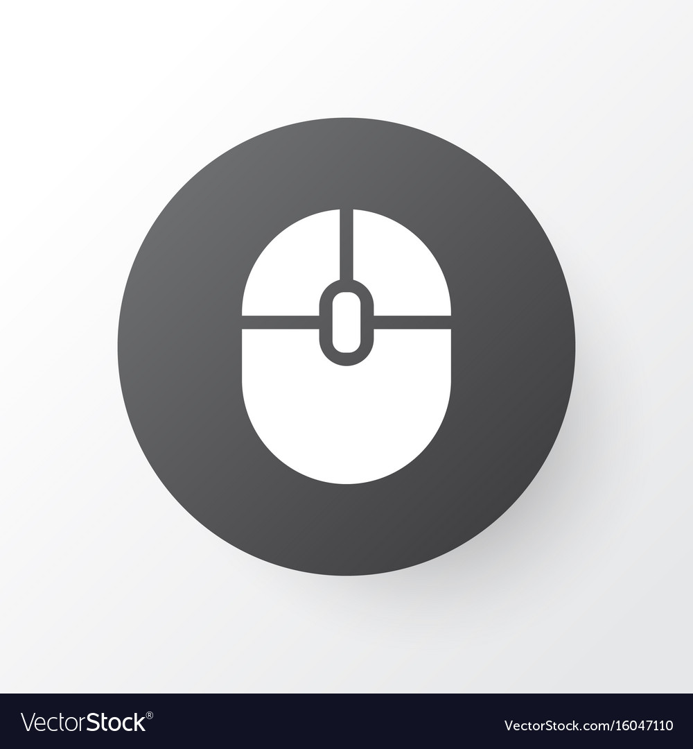 Computer mouse icon symbol premium quality Vector Image
