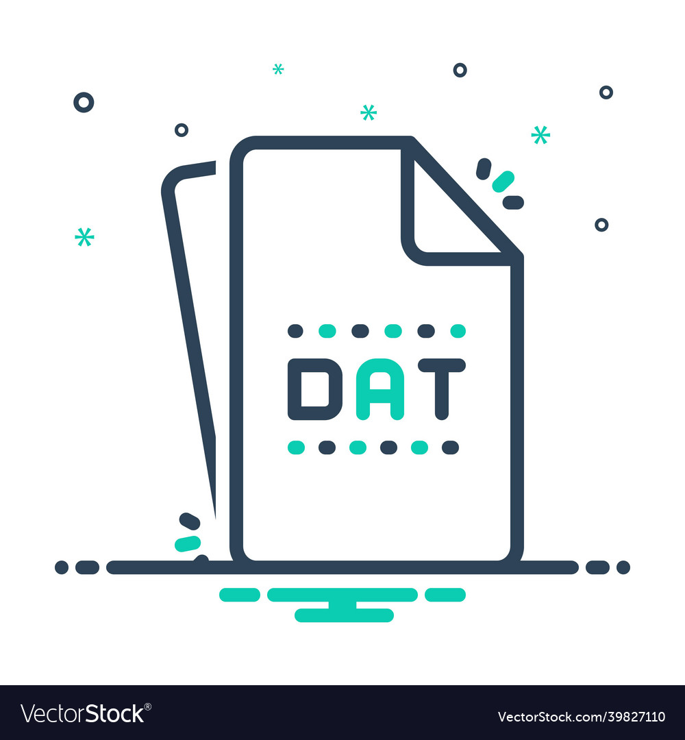 Dat Royalty Free Vector Image - VectorStock