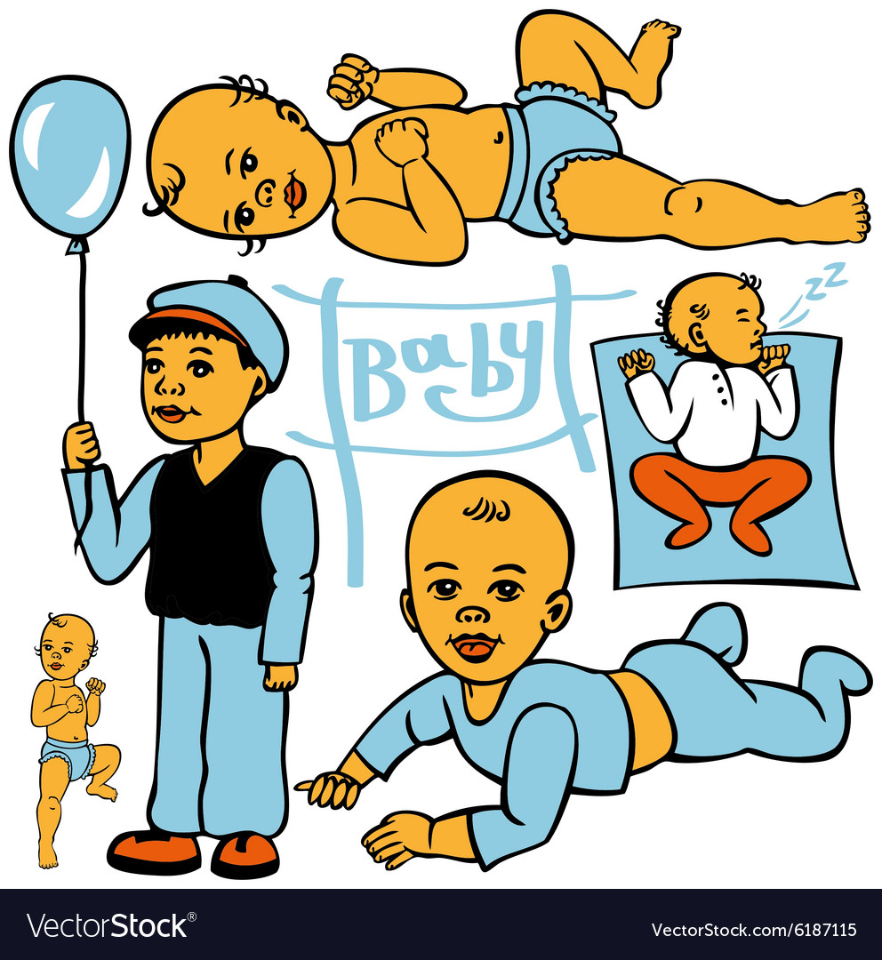 Child development Royalty Free Vector Image - VectorStock