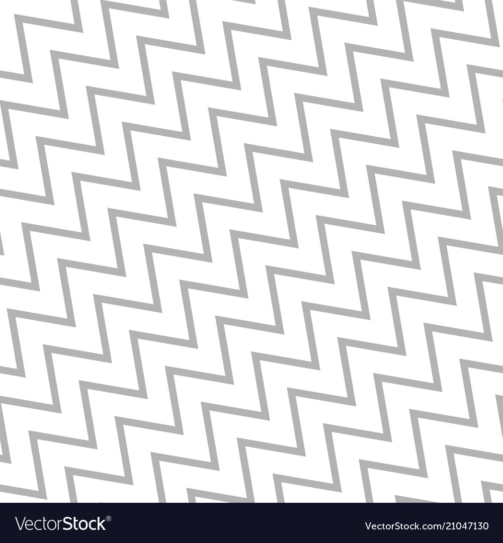 Diagonal seamless zigzag pattern stylish Vector Image
