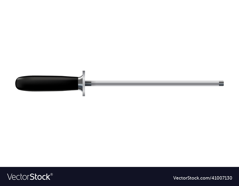 Realistic knife sharpener Royalty Free Vector Image