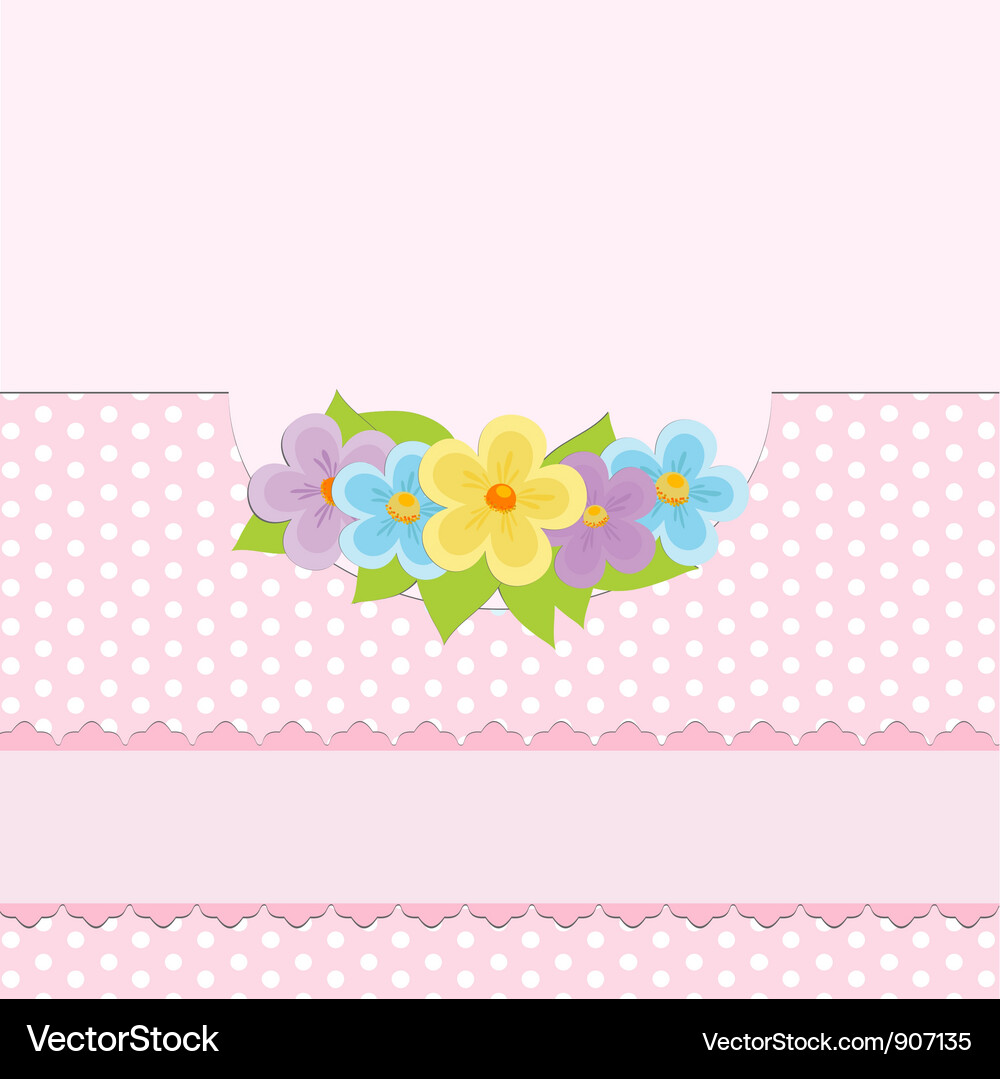 Blank background for greetings card Royalty Free Vector