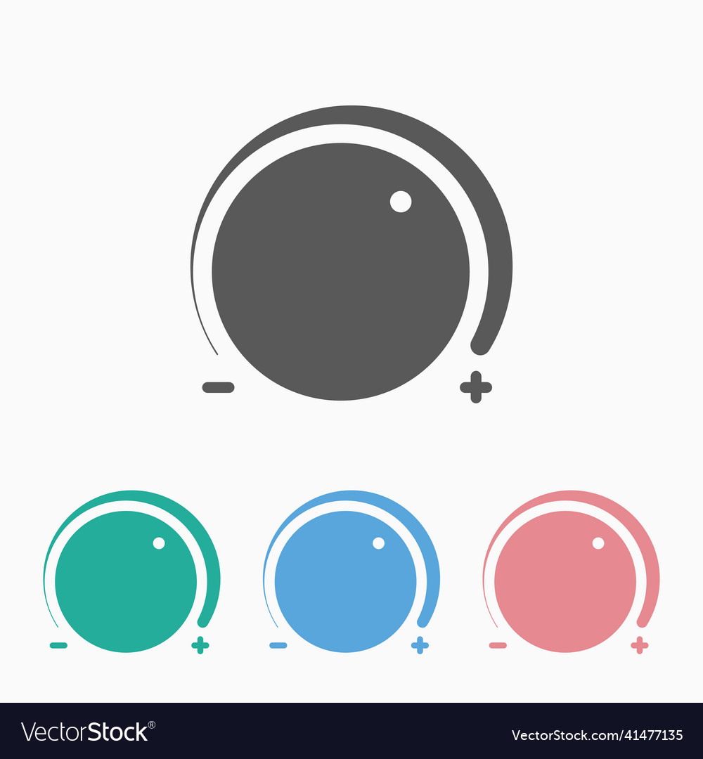 Volume control icon Royalty Free Vector Image - VectorStock